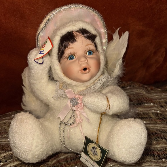 Cuddle Kids | Toys | 203 Porcelain Geppeddo Cuddle Kids Angelica Angel ...